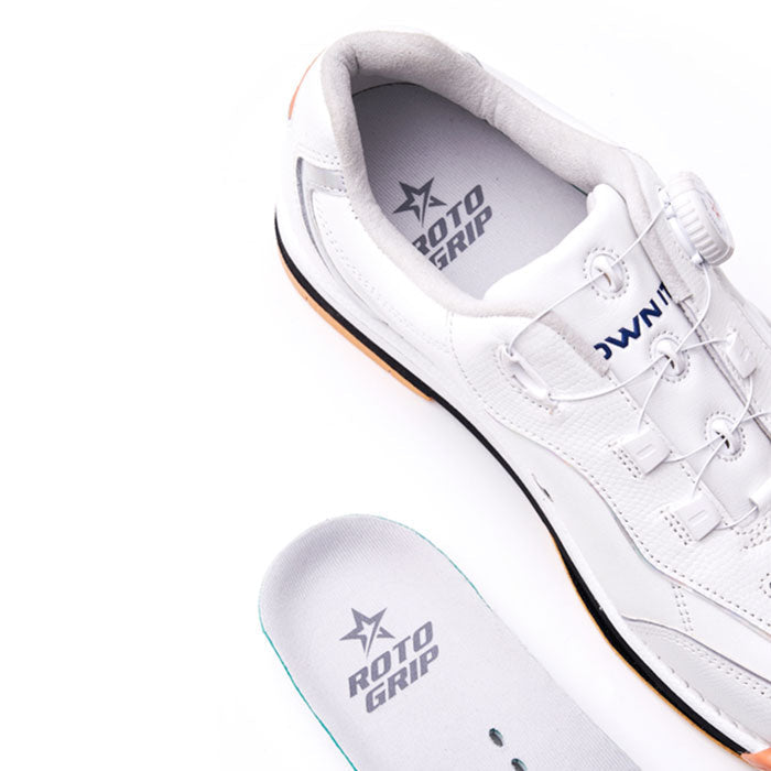 Roto Grip RG Racer FL Dial Bowling Shoes Leather White – Koreabowlingmall